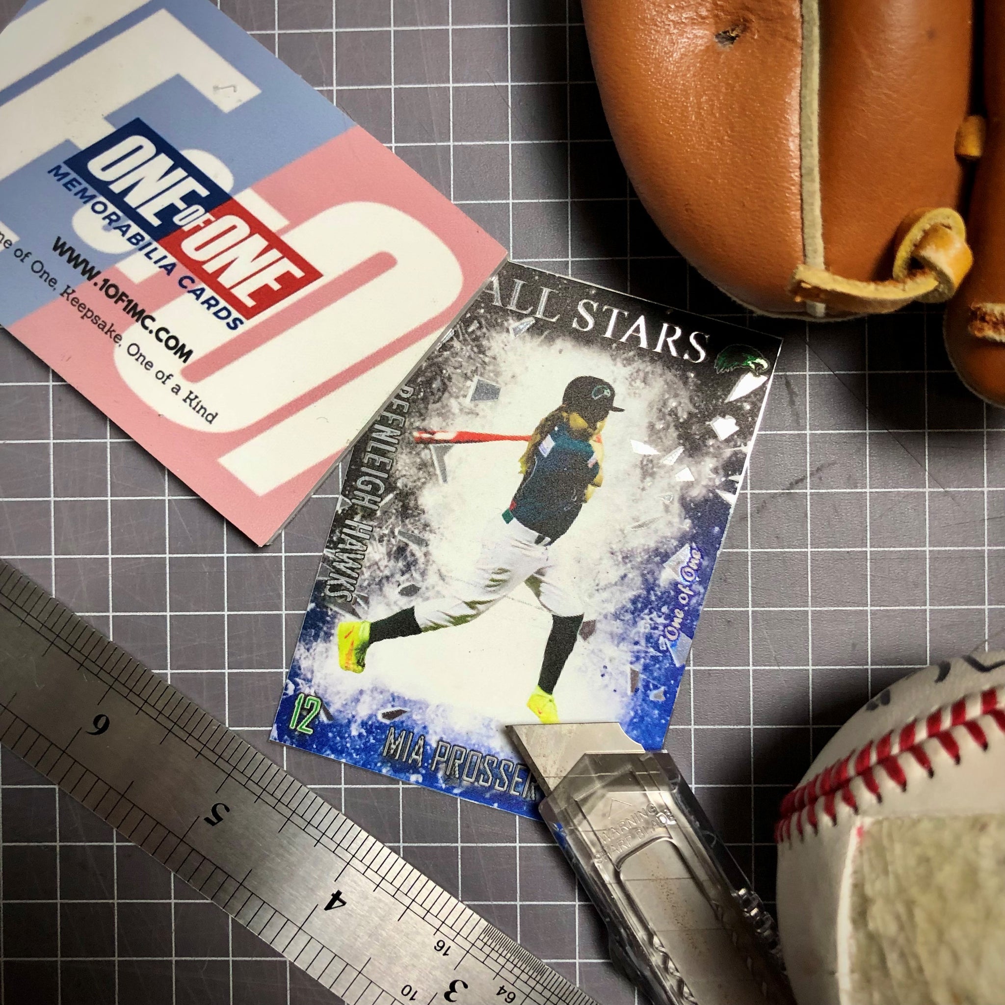 "Score Big with Custom Sports Memorabilia Cards" – 1of1mc